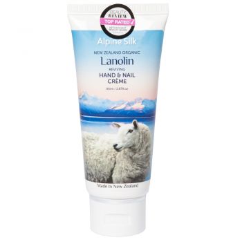 Alpine Silk Organic Lanolin Hand and Nail Cream, Lanolin Koru Naturals